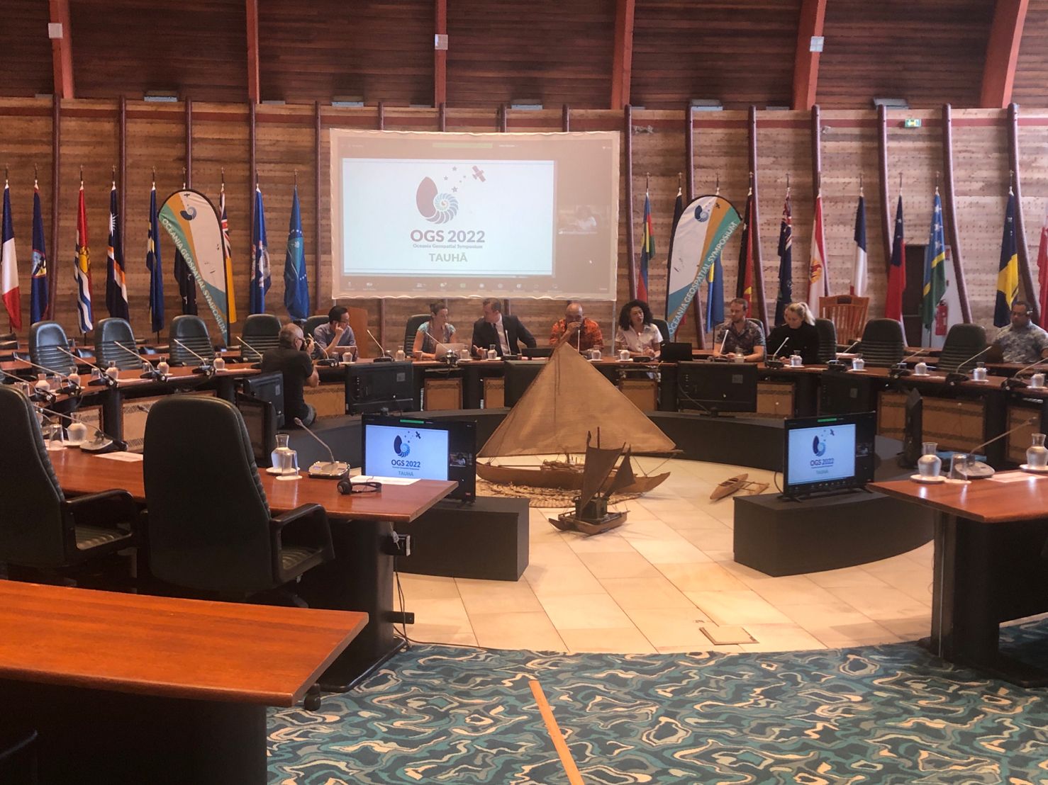 Lancement de l'Oceania Geospatial Symposium - CMNC